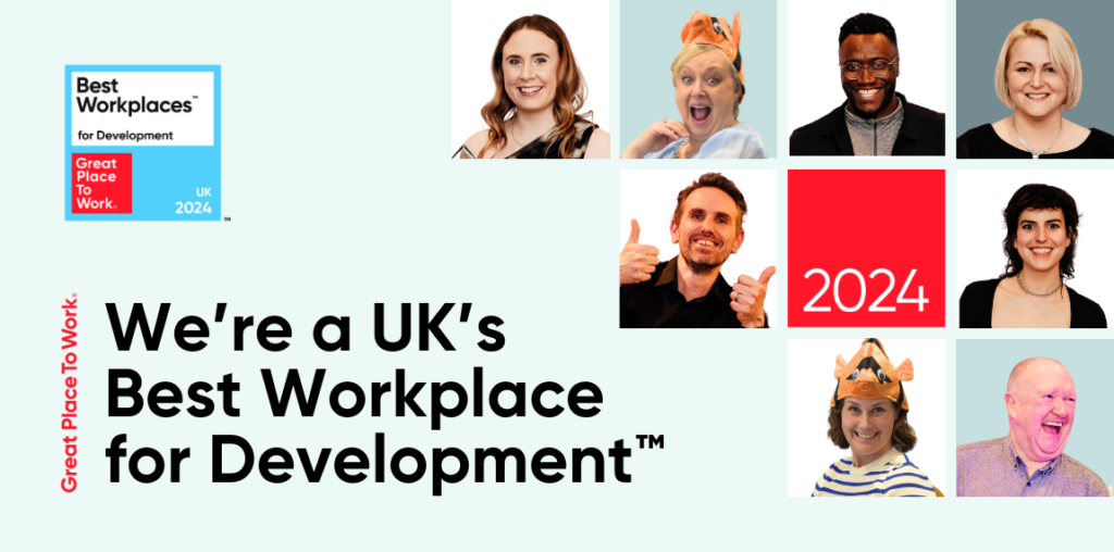 We're a Best Workplace for Development™ UK 2024 - Consensus